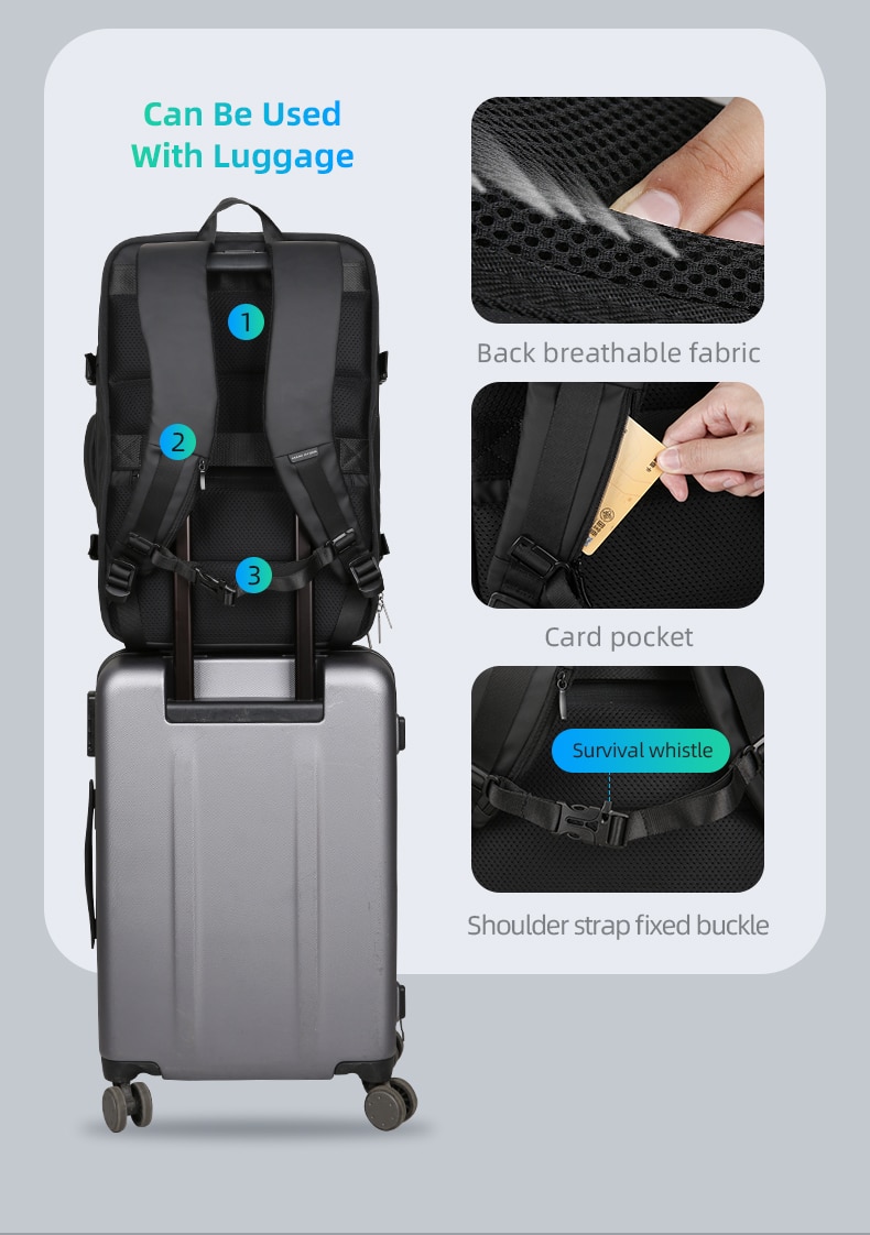 Mark Ryden Expandable Men Backpack – Timflint Global